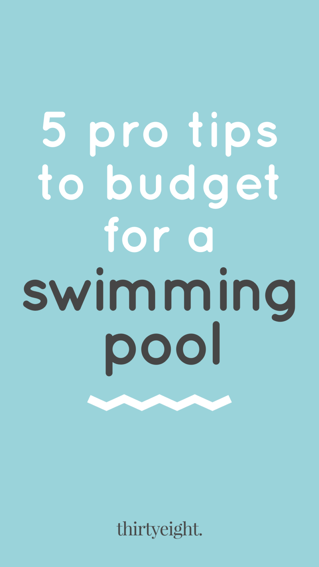 5 Expert Tips to Fund a Swimming Pool Sinking Fund (with free printable ...