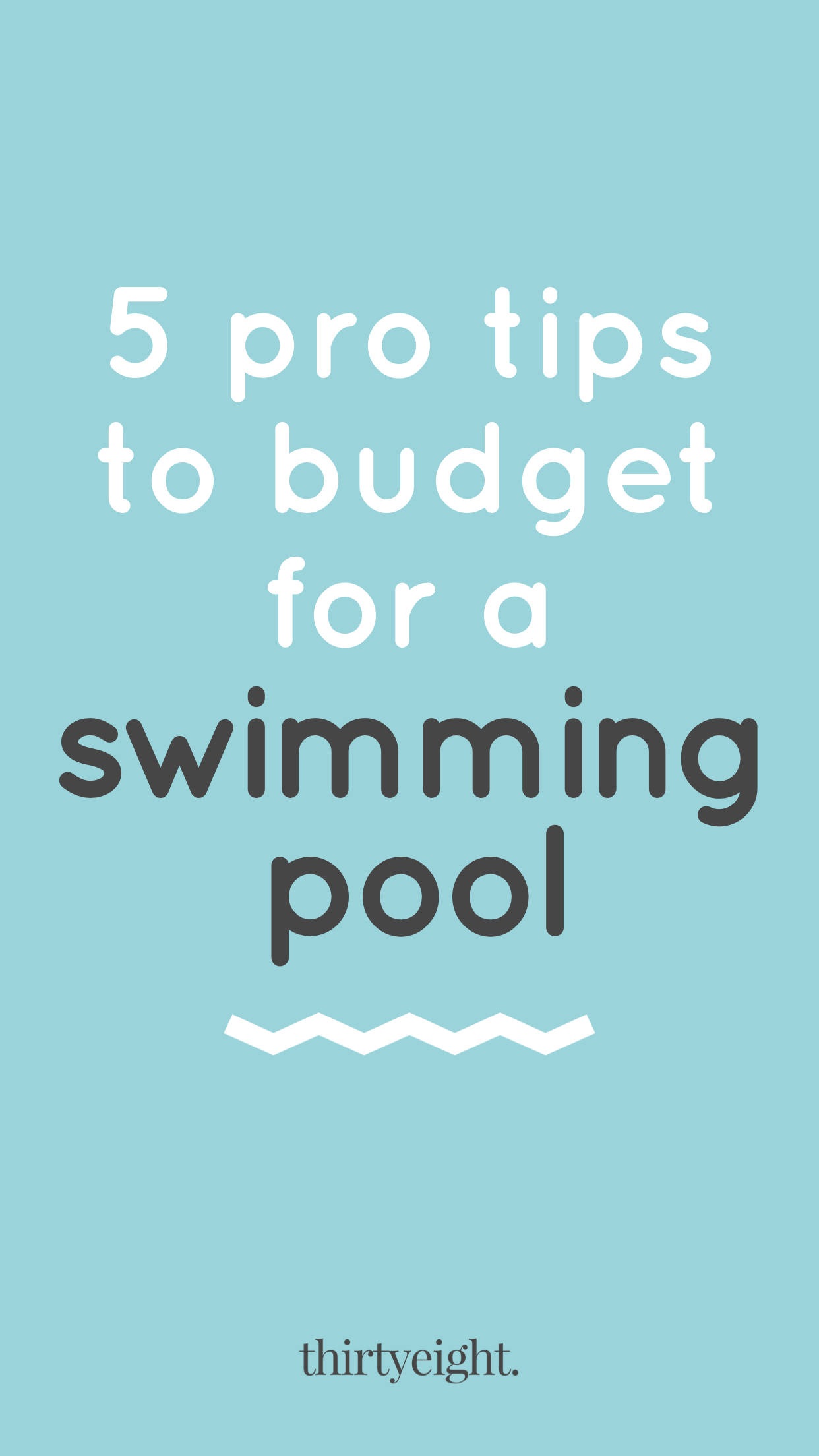 5 Expert Tips to Fund a Swimming Pool Sinking Fund (with free printable ...