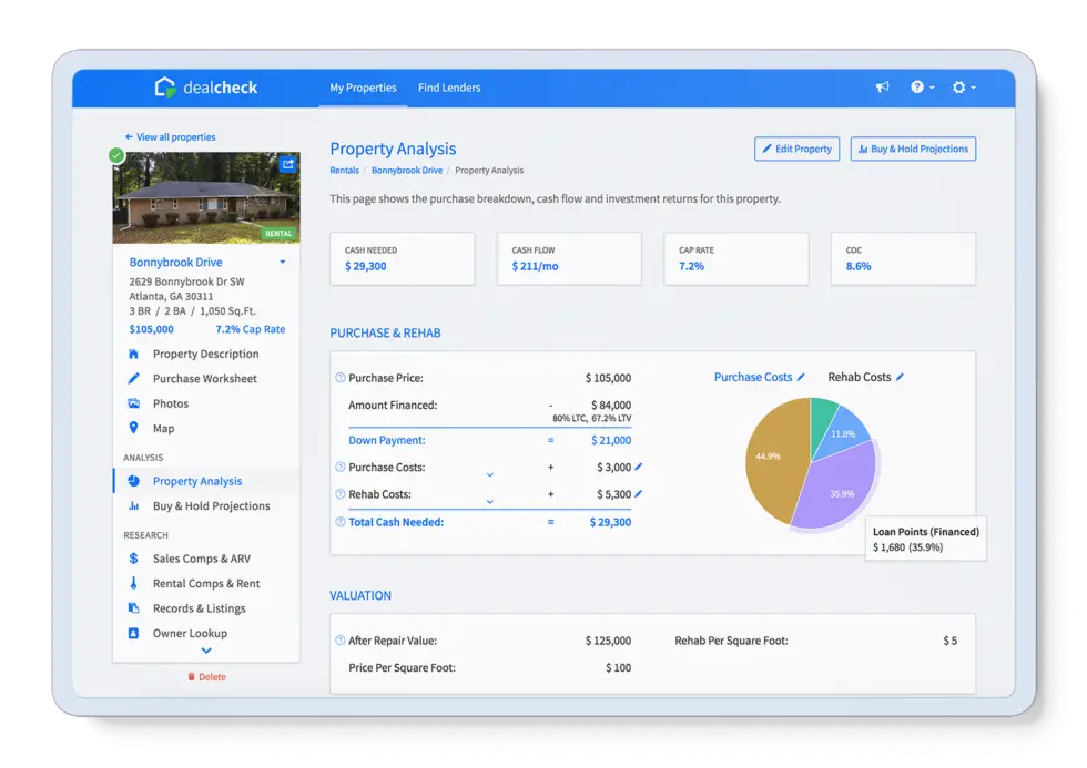Ultimate DealCheck Review: The Best Rental Investing App - ThirtyEight ...